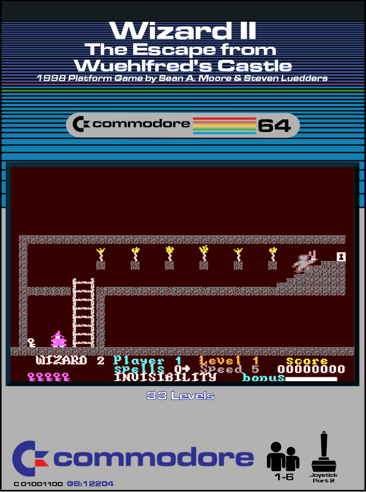 Wizard II: The Escape from Wuehlfred's Castle Images - LaunchBox Games Database