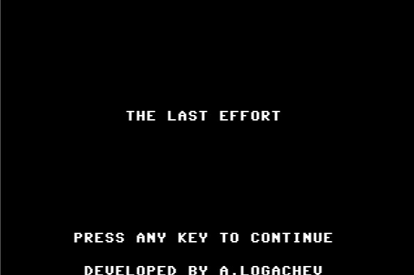 The Last Effort Images - LaunchBox Games Database