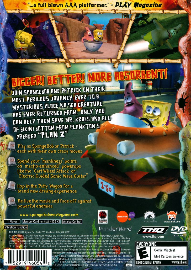 Spongebob squarepants movie pc game - heylito