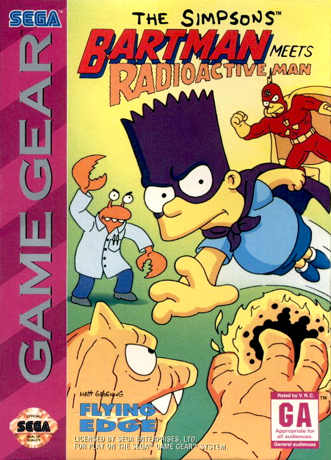 The Simpsons: Bartman Meets Radioactive Man Images - LaunchBox Games ...