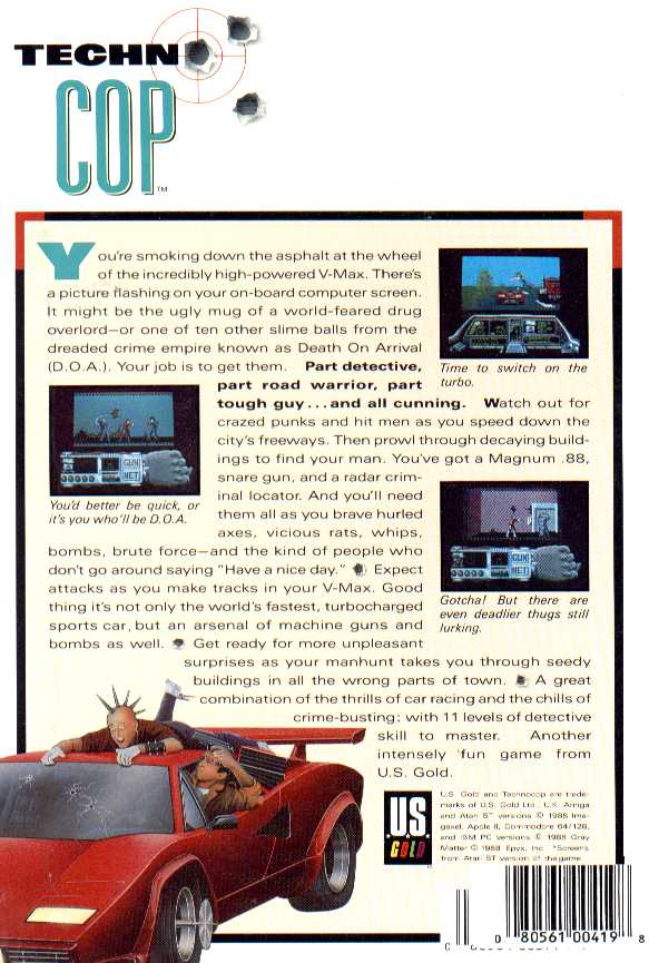 Techno Cop Images - LaunchBox Games Database