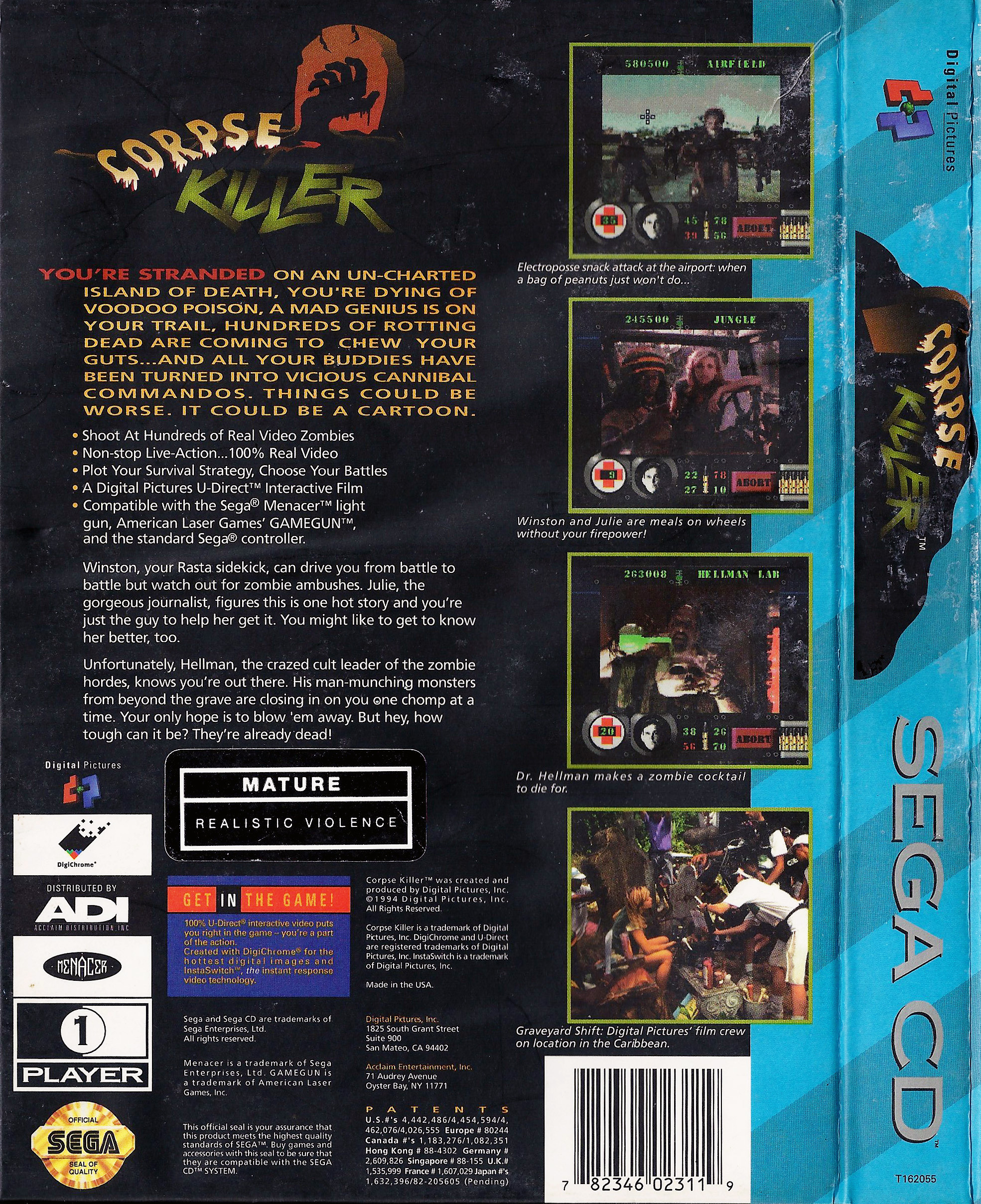 Corpse Killer Images - LaunchBox Games Database