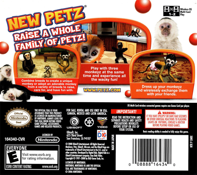 Petz: Monkeyz House Images - LaunchBox Games Database