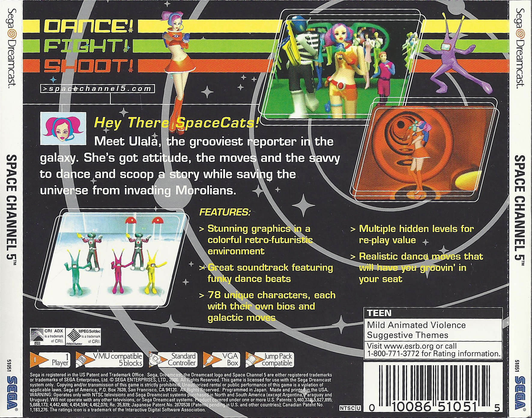 Space Channel 5 Images - LaunchBox Games Database