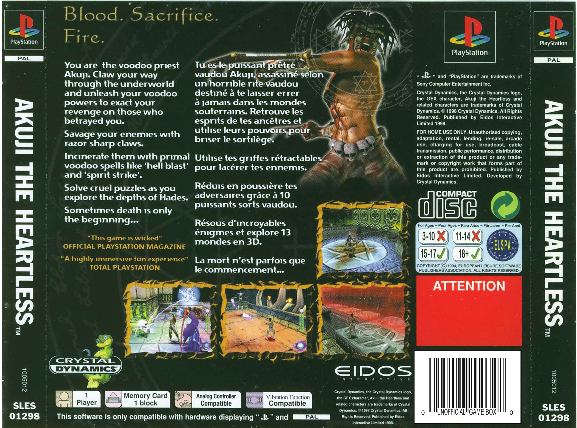 Akuji: The Heartless Images - LaunchBox Games Database