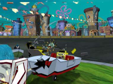 SpongeBob's Boating Bash Images - LaunchBox Games Database