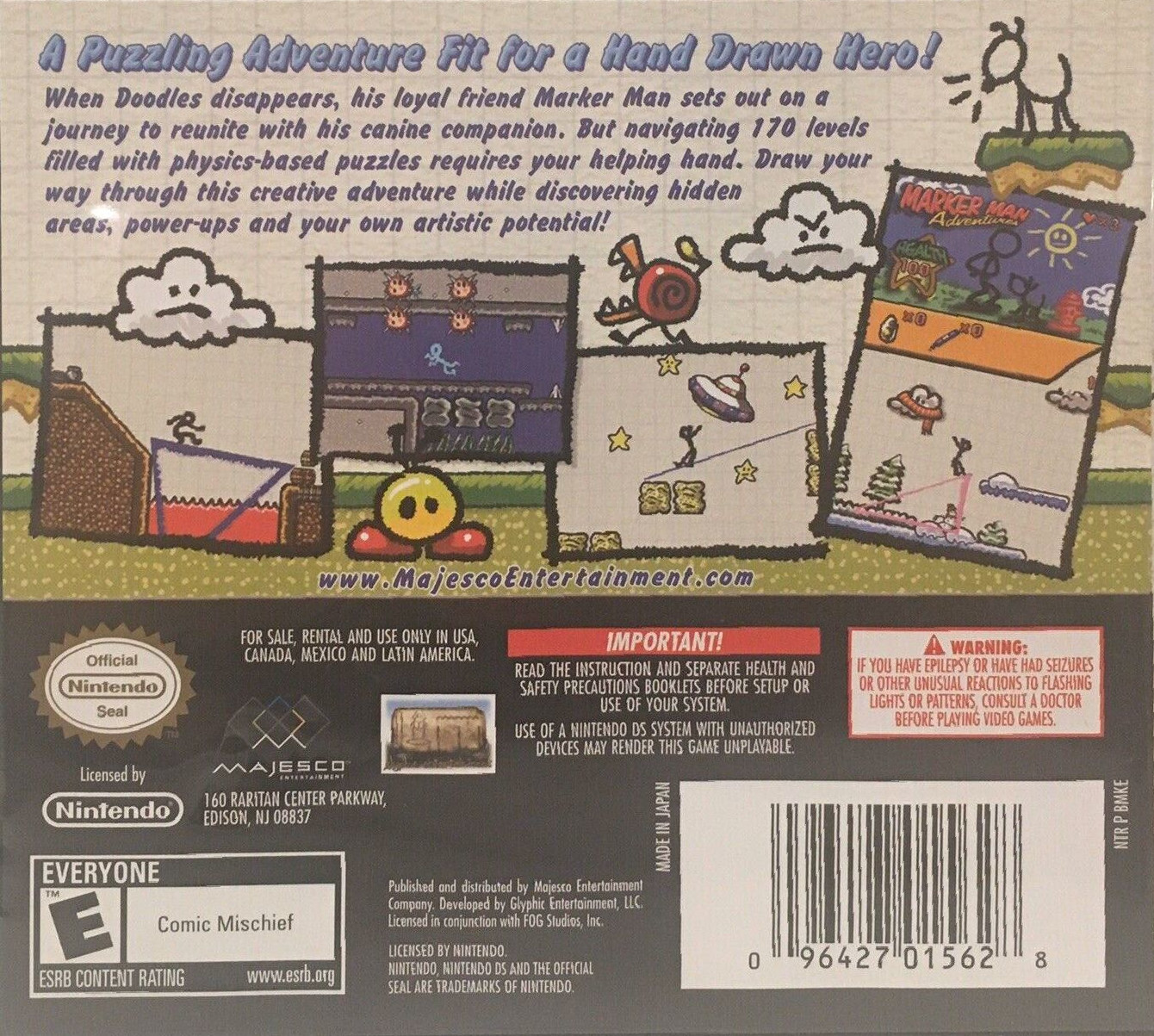 Marker Man Adventures Images - LaunchBox Games Database