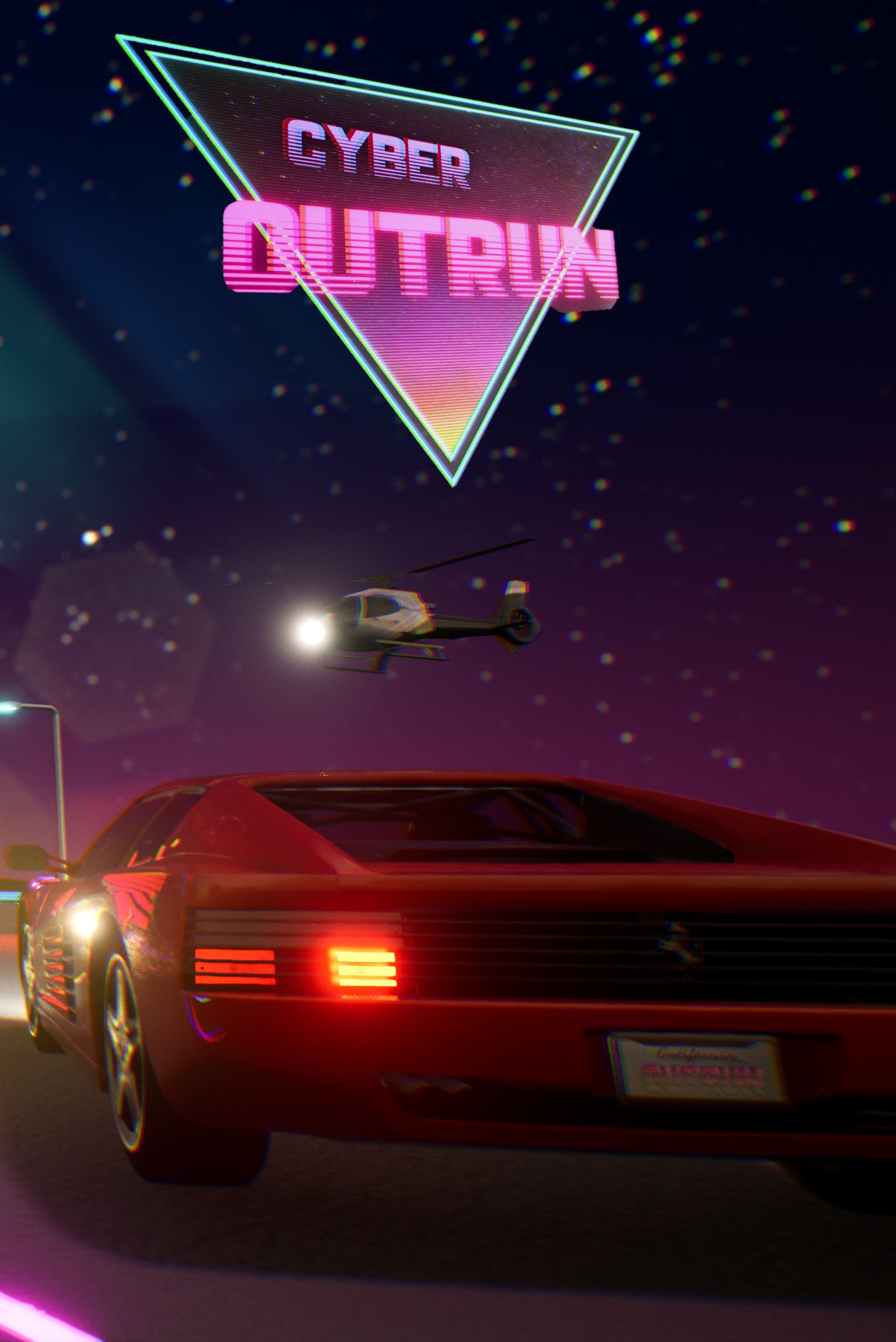 Cyber OutRun Images - LaunchBox Games Database