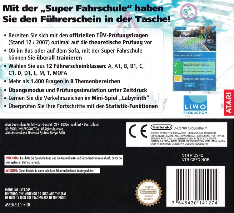 Super Fahrschule Images - LaunchBox Games Database