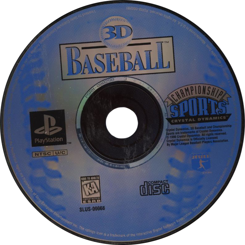 3D Baseball Images - LaunchBox Games Database