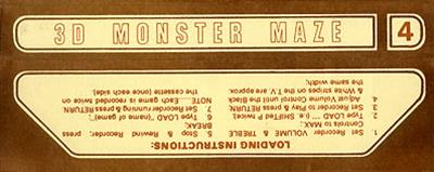 3D Monster Maze Images - LaunchBox Games Database