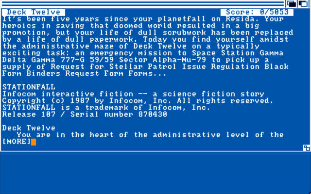 Stationfall Images - LaunchBox Games Database
