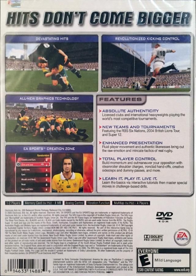 Rugby 2005 Images - LaunchBox Games Database