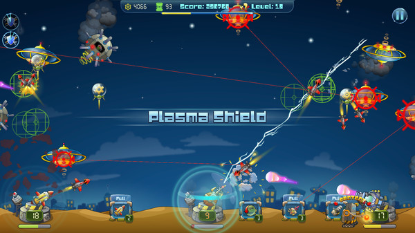 Galactic Missile Defense Images - LaunchBox Games Database