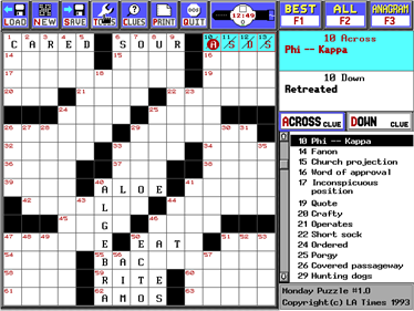 CrossWorld: The LA Times Edition Images - LaunchBox Games Database