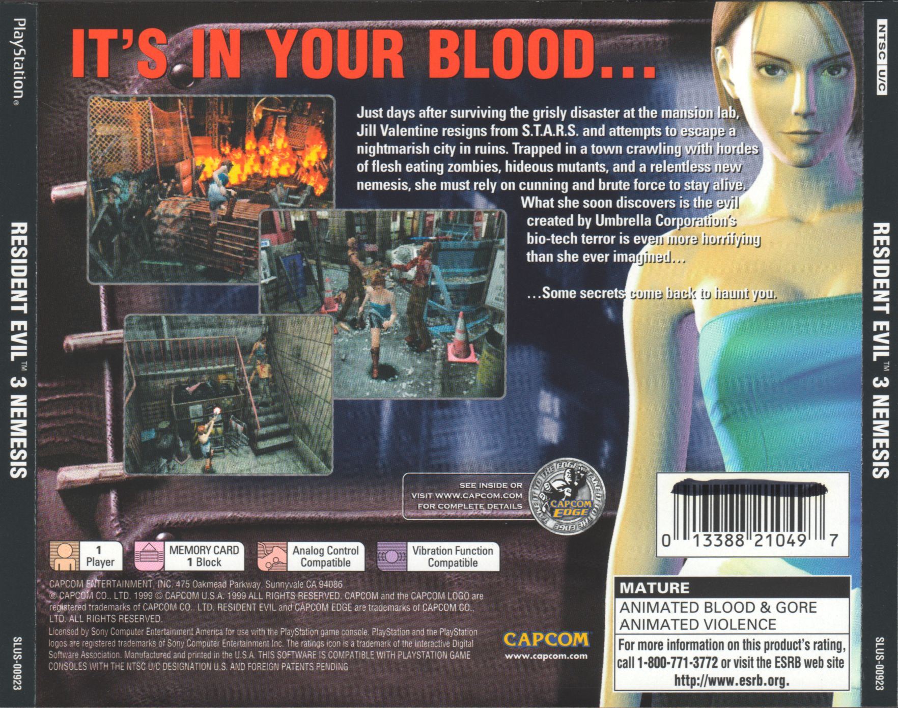 Resident Evil 3: Nemesis Images - LaunchBox Games Database