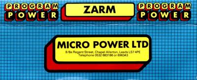Zarm Images - LaunchBox Games Database