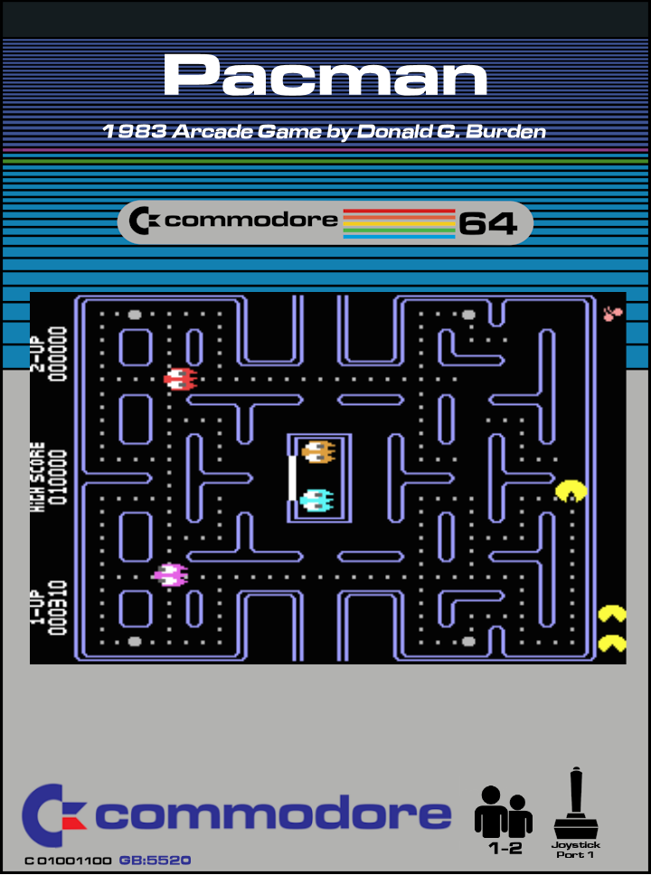 Pacman (Donald Burden) Images - LaunchBox Games Database