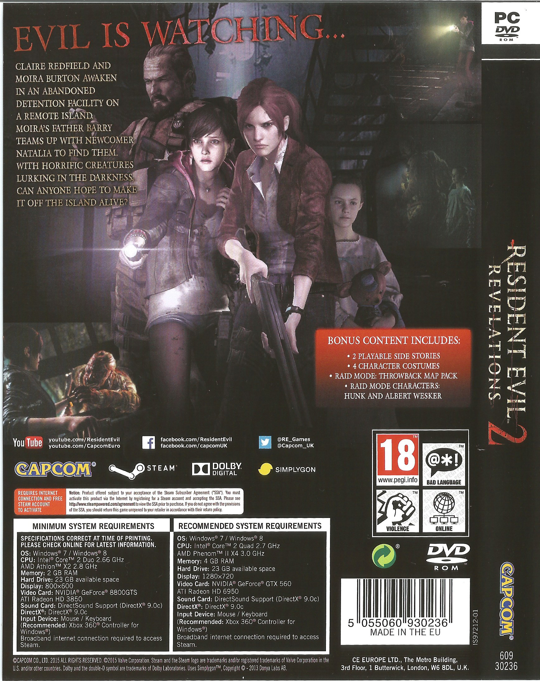 Resident Evil: Revelations 2 Images - LaunchBox Games Database