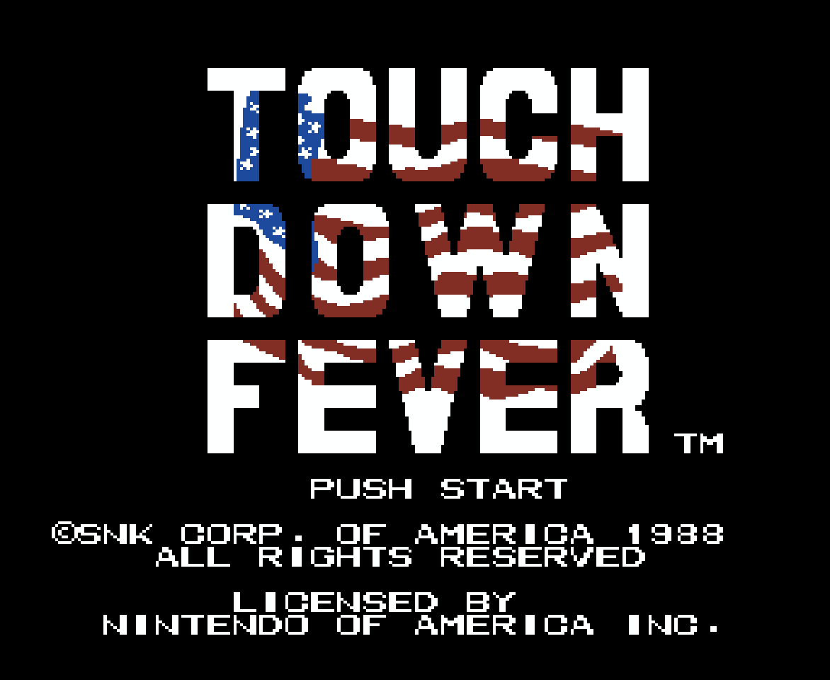 Touchdown Fever Images - LaunchBox Games Database