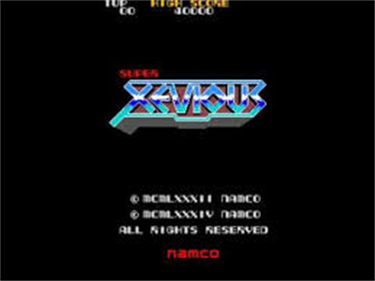 Super Xevious Images - LaunchBox Games Database