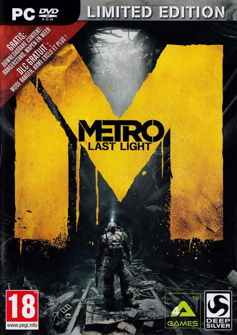 Metro: Last Light: Limited Edition Images - LaunchBox Games Database