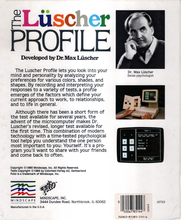 The Lüscher Profile Images - LaunchBox Games Database
