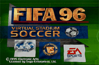 FIFA Soccer 96 Images - LaunchBox Games Database