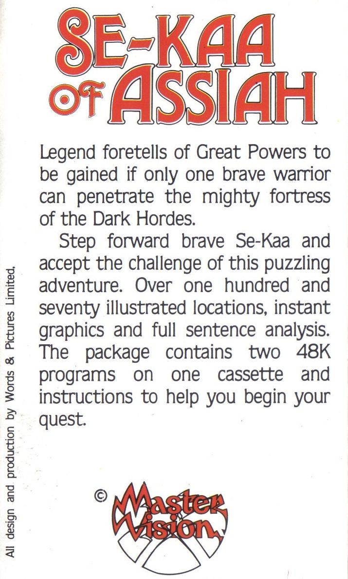 Se-Kaa of Assiah Images - LaunchBox Games Database