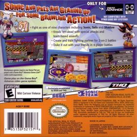 Sonic Battle Images - LaunchBox Games Database