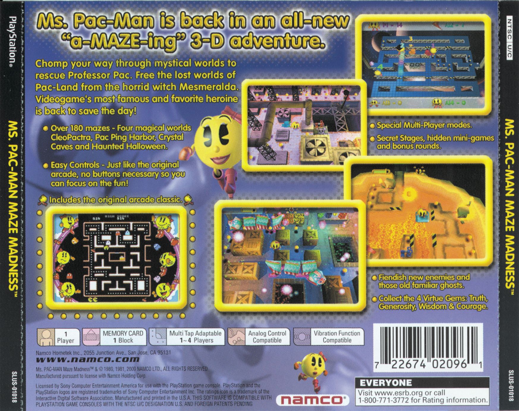 Ms. Pac-Man Maze Madness Details - LaunchBox Games Database