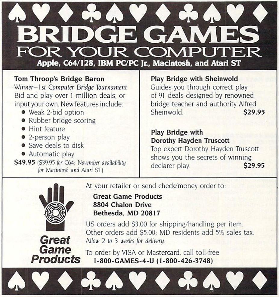 Tom Throop's Bridge Baron Images - LaunchBox Games Database