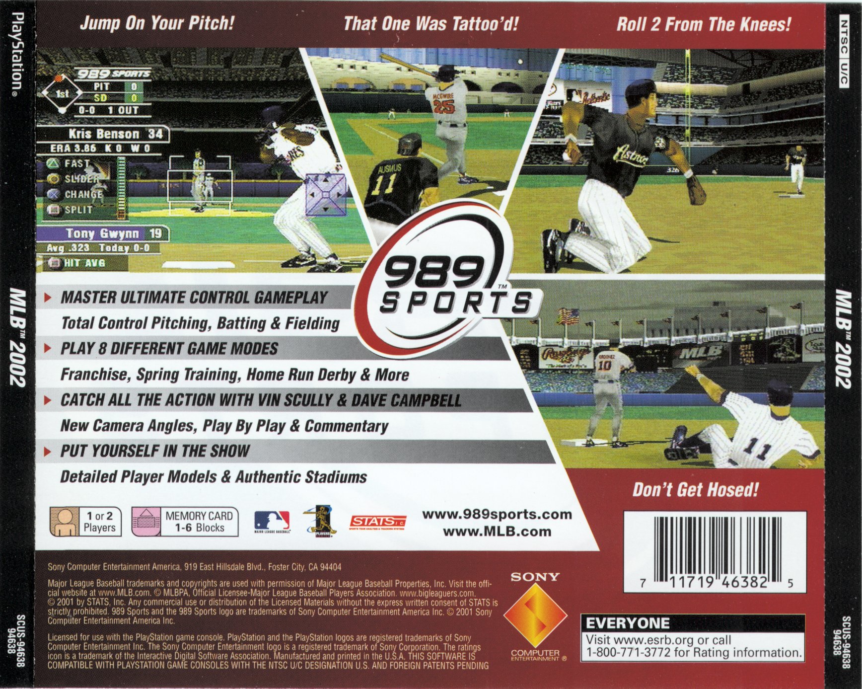 MLB 2002 Images - LaunchBox Games Database