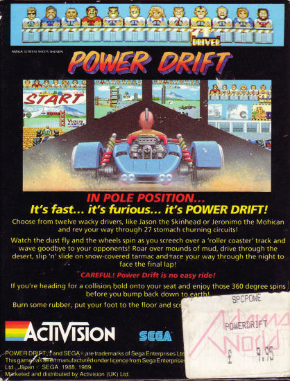 Power Drift Images - LaunchBox Games Database
