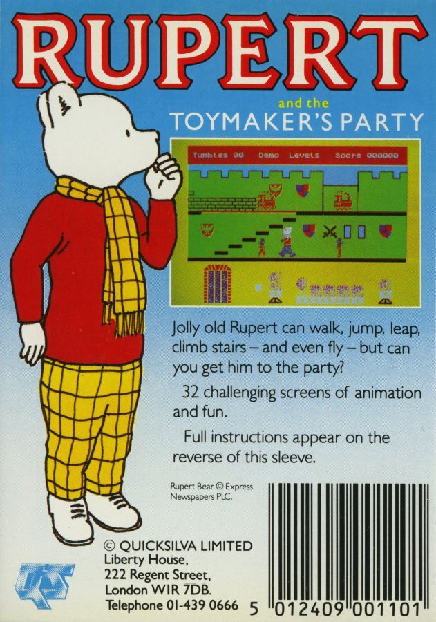 Rupert and the Toymaker's Party Images - LaunchBox Games Database