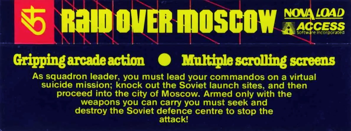 Raid Over Moscow Images - LaunchBox Games Database