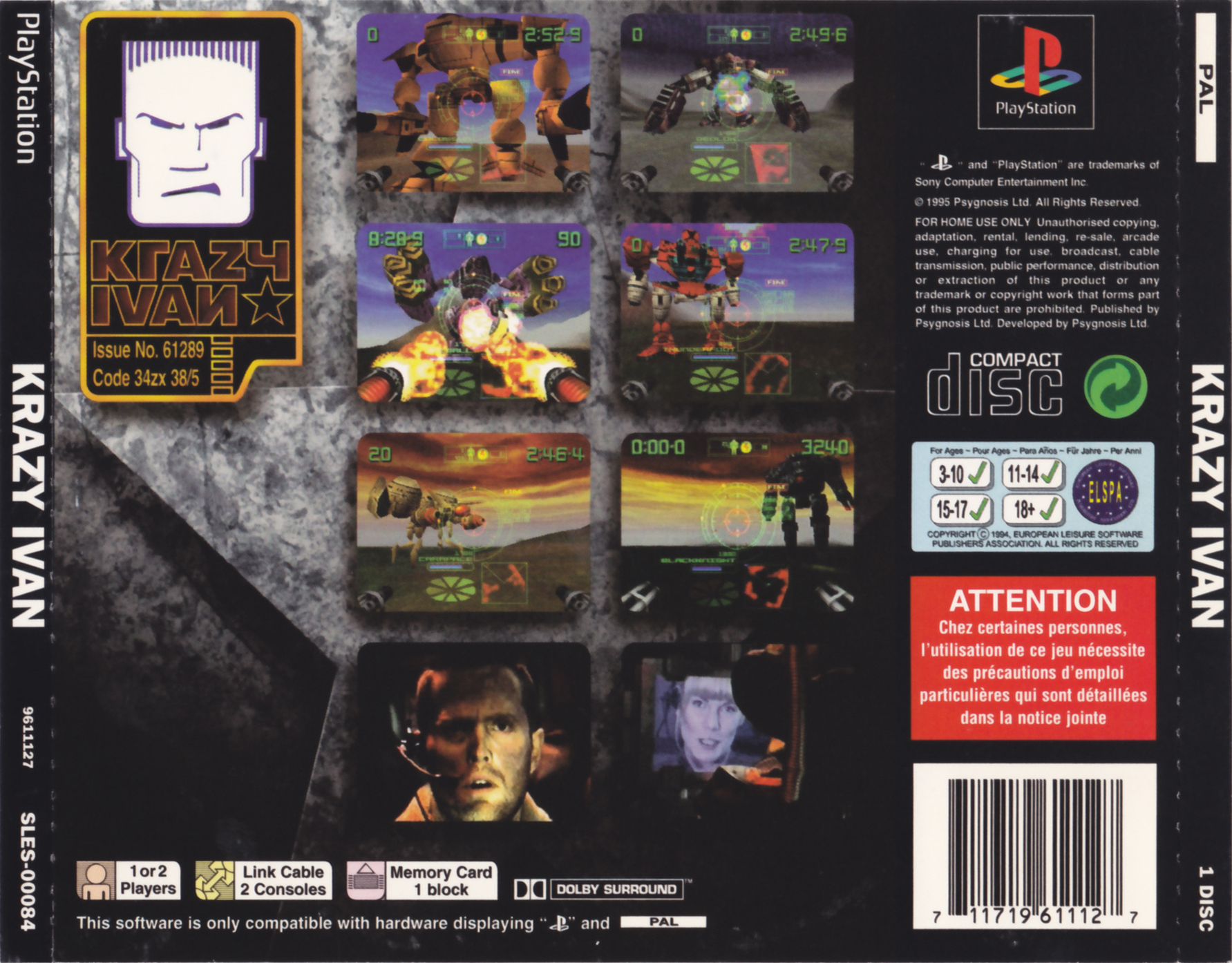 Krazy Ivan Images - LaunchBox Games Database