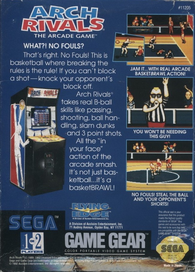 Arch Rivals: The Arcade Game Images - LaunchBox Games Database