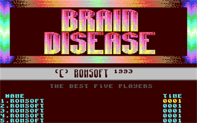 Brain Disease - LaunchBox Games Database