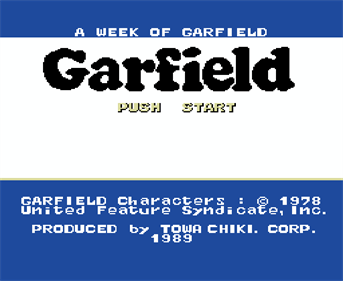 A Week of Garfield Images - LaunchBox Games Database