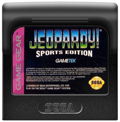 Jeopardy! Sports Edition Images - LaunchBox Games Database