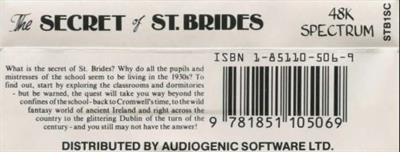 The Secret of St. Brides Images - LaunchBox Games Database