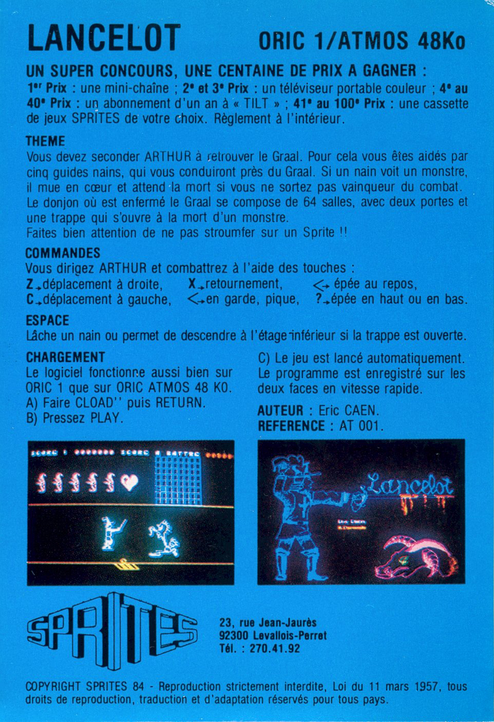 Lancelot Images - LaunchBox Games Database