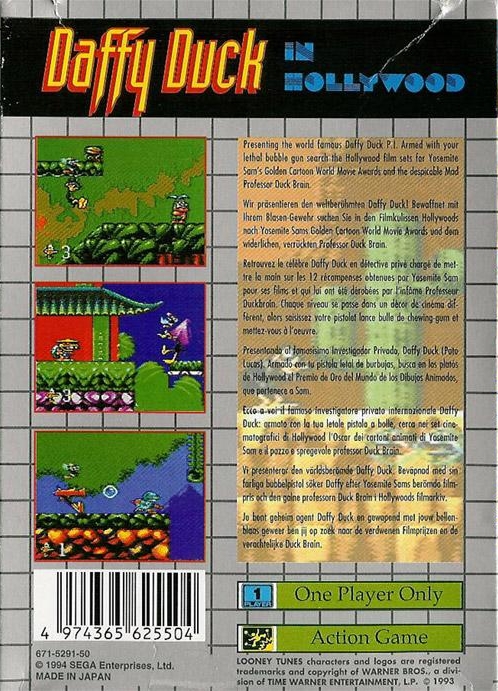 Daffy Duck in Hollywood Images - LaunchBox Games Database