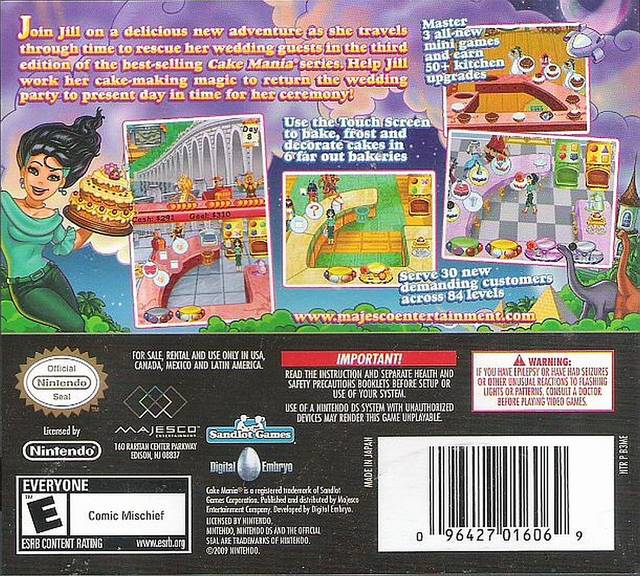 Cake Mania 3 Details - LaunchBox Games Database