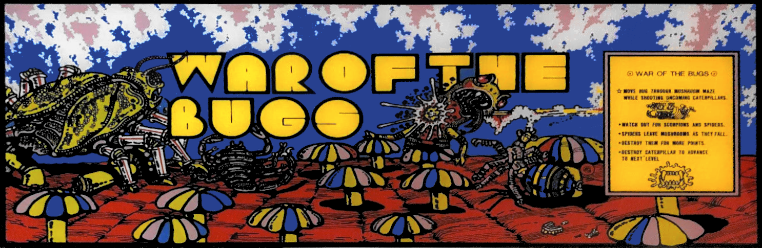 War of the Bugs or Monsterous Manouvers in a Mushroom Maze Images ...