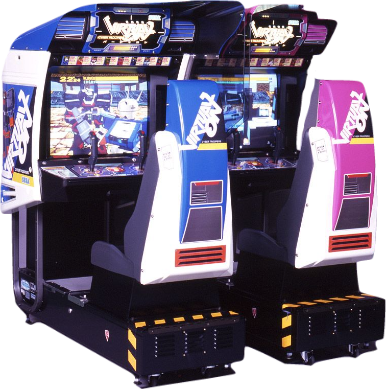 Virtual On Cyber Troopers Images - LaunchBox Games Database