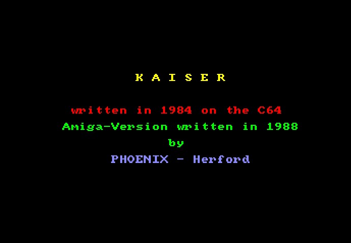 Kaiser (Phoenix Group) Images - LaunchBox Games Database
