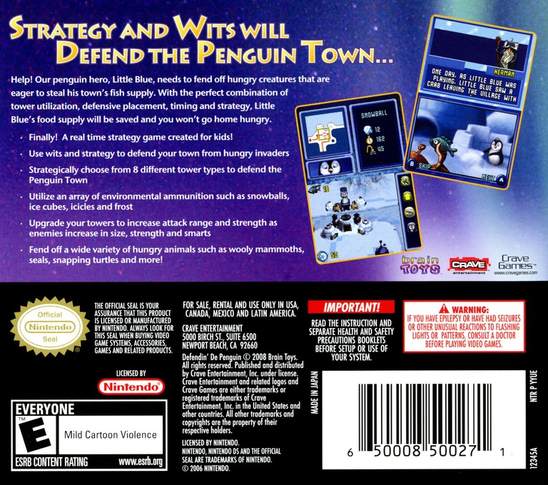 Defendin' DePenguin Images - LaunchBox Games Database