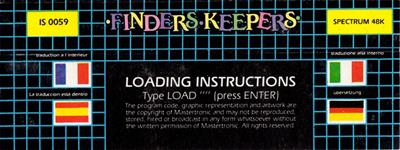 Finders Keepers Images - LaunchBox Games Database